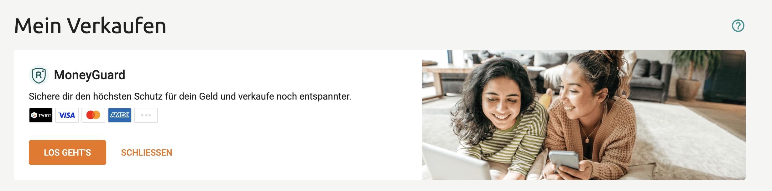 Wie aktiviere ich MoneyGuard für meine Verkäufe? – ricardo.ch Hilfe